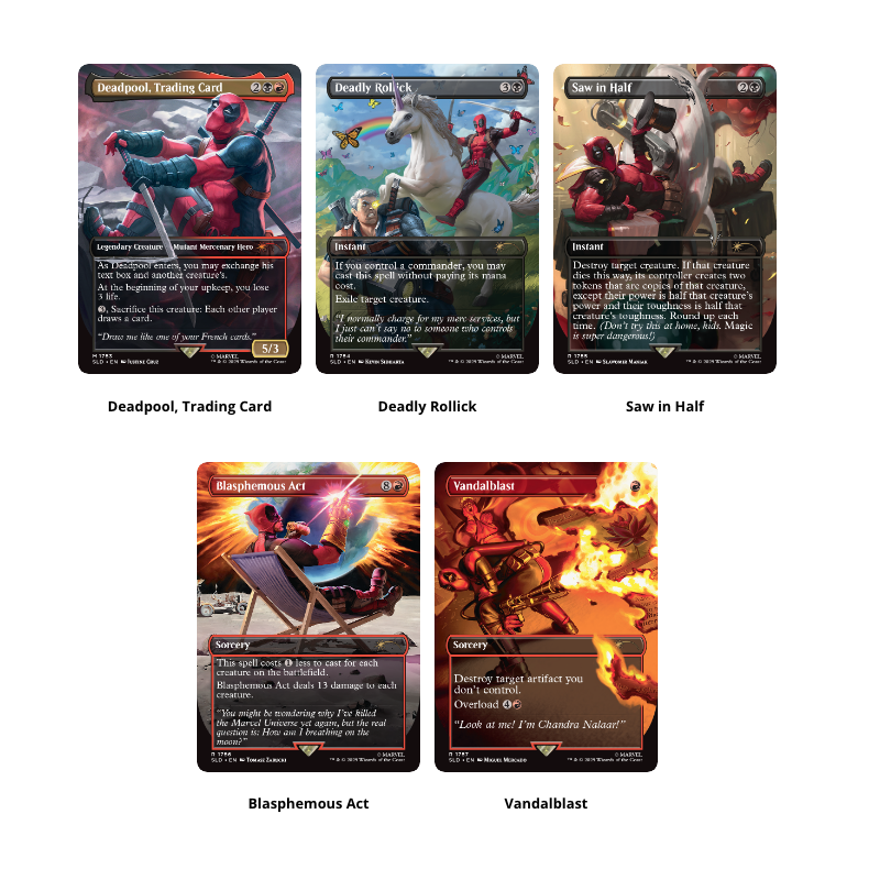 MTG Secret Lair x Marvel’s Deadpool (Non Foil)