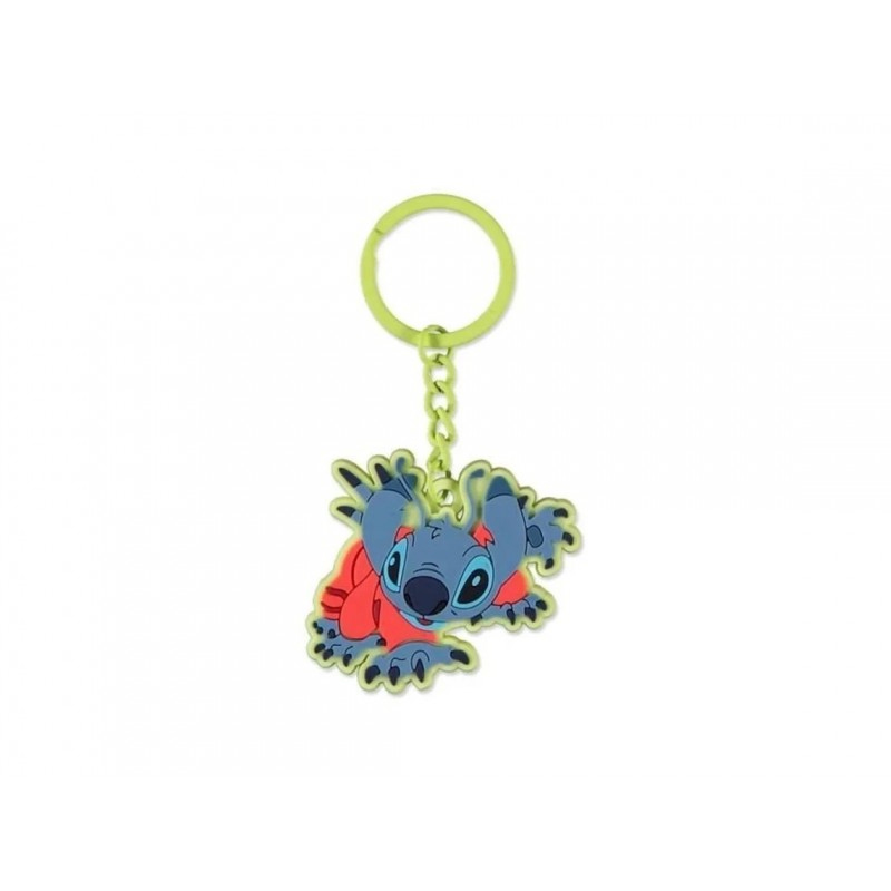 Lilo & Stitch Rubber Keychain - Stitch