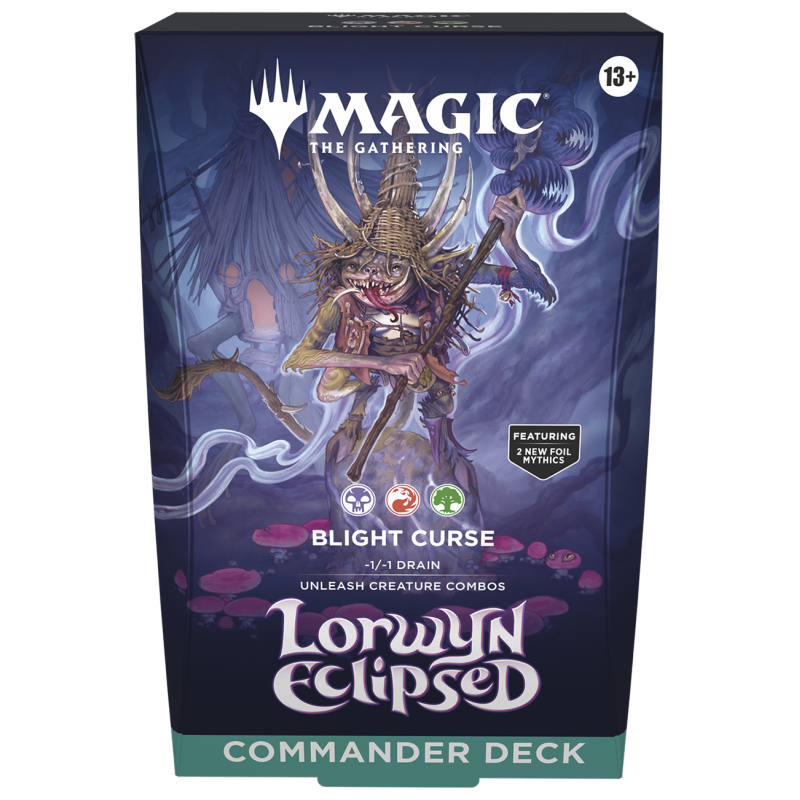 MTG Lorwyn Eclipsed Commander Deck - Blight Curse