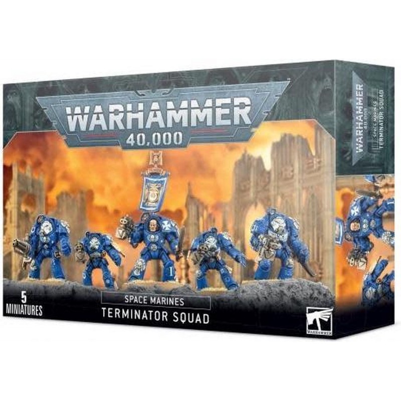 Space Marines Terminator Assault Squad