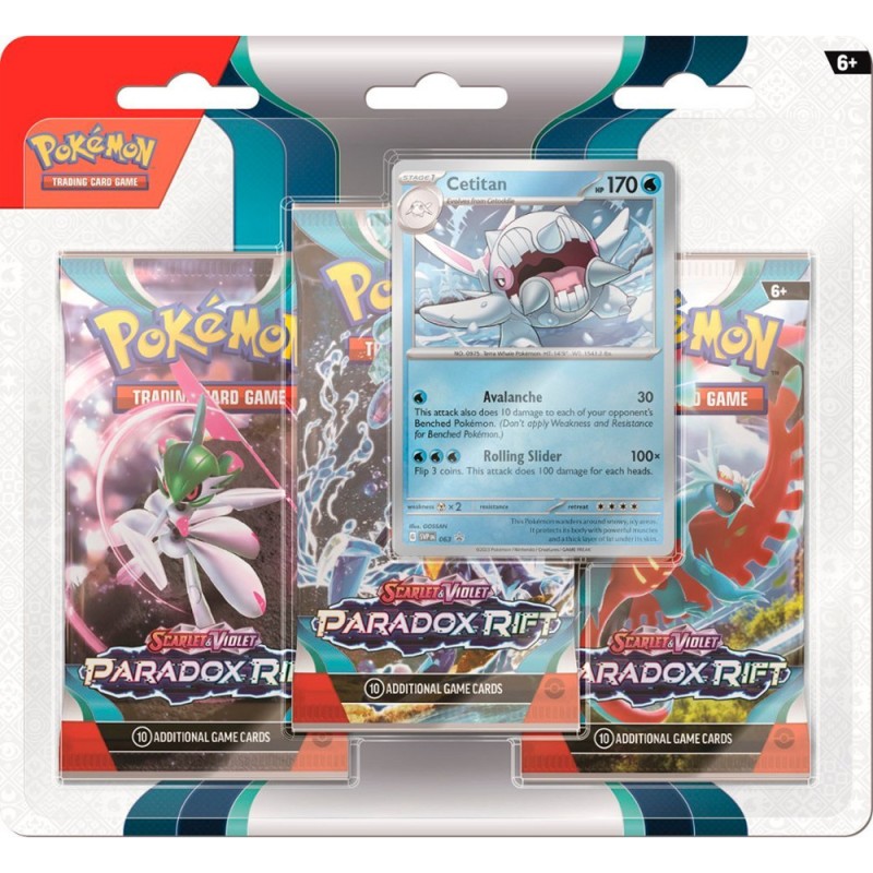 Pokemon S&V Paradox Rift Blister (3bst)
